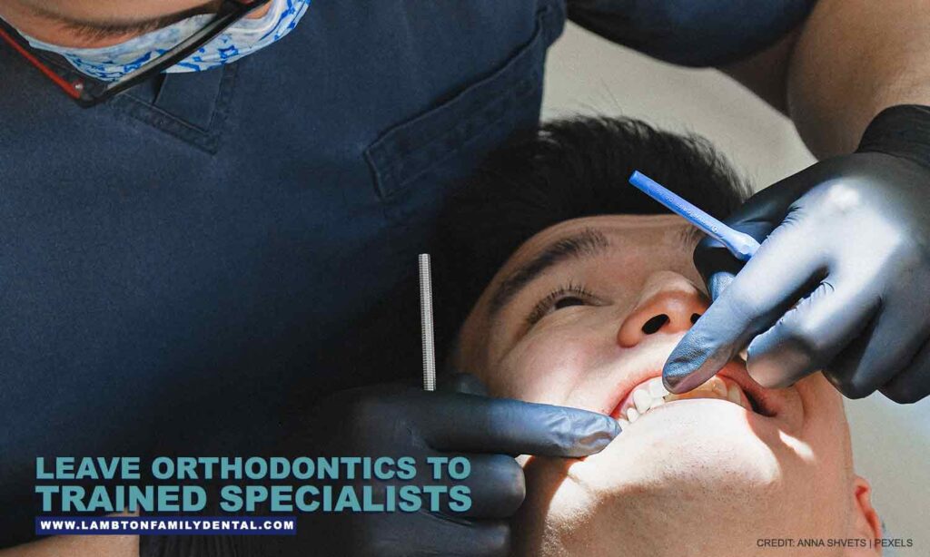 The Dangers of DIY Braces | Lambton Family Dental